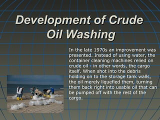 Crude oil washing system | PPT