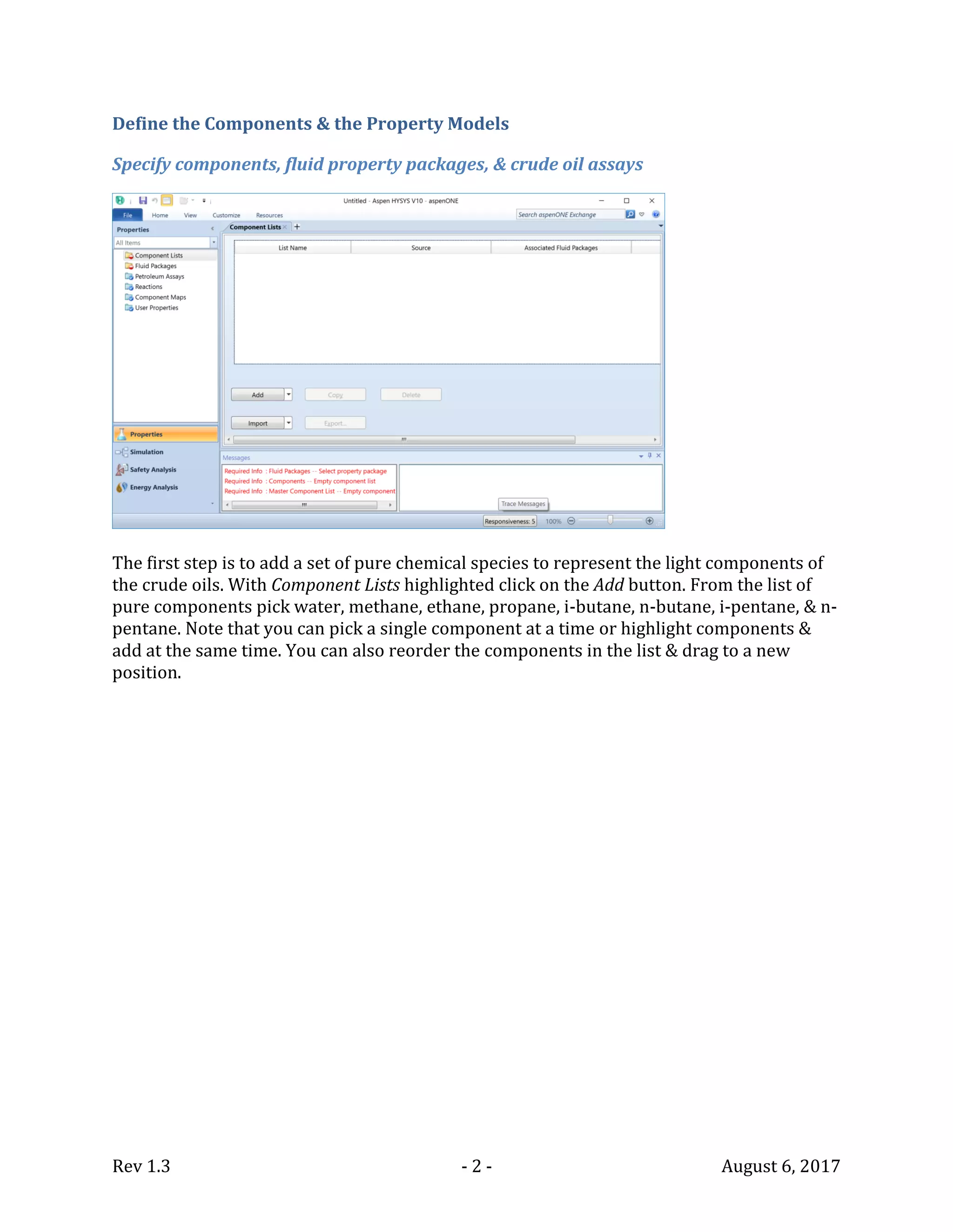 Crude tower simulation-hysys_v10 | PDF