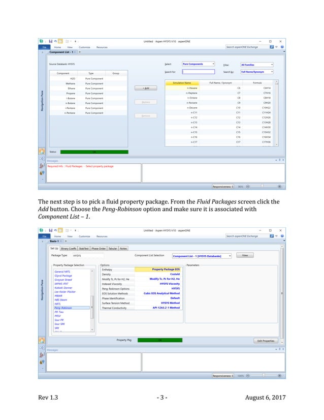 Crude tower simulation-hysys_v10 | PDF