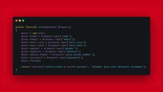 Tutorial CRUD di Laravel 5.8 Terbaru! | PPT