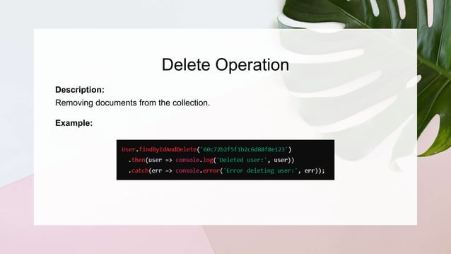 Enhanced CRUD Operations with Mongoose in Node.js