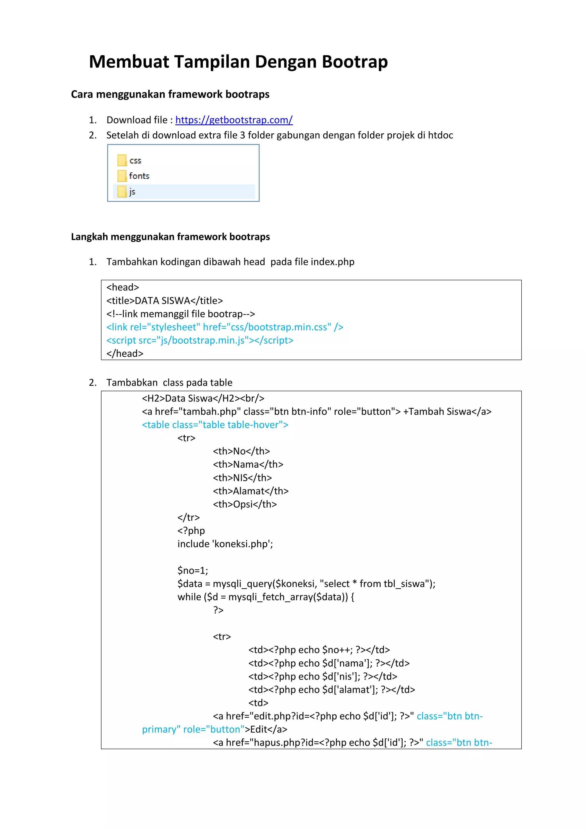 Crud php7 mysq li + bootstrap | PDF