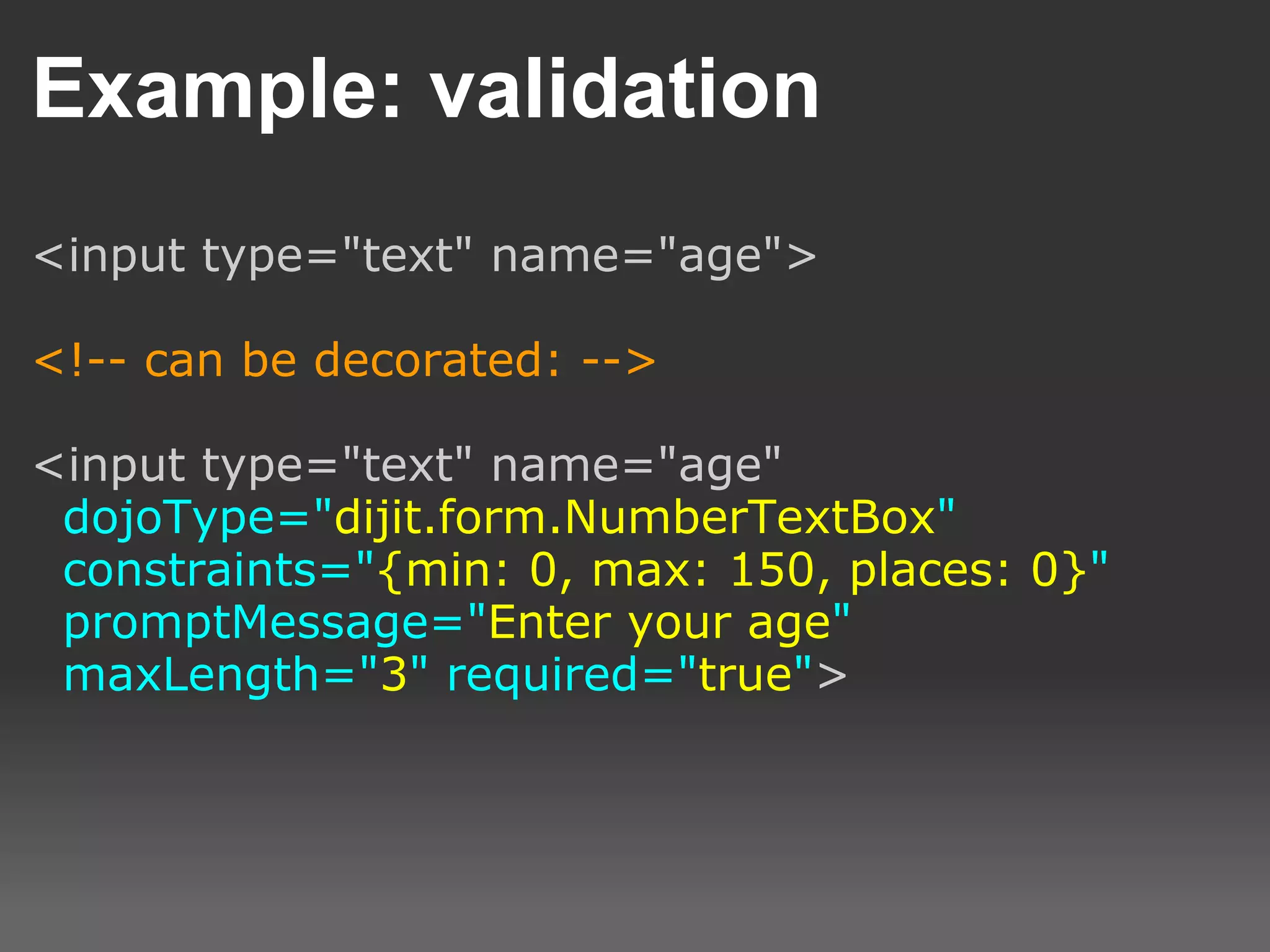 CRUD with Dojo | PPT