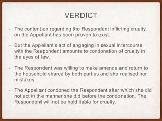 Cruelty - Ground for Divorce | PPT