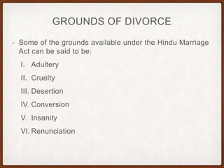 Cruelty - Ground for Divorce | PPT