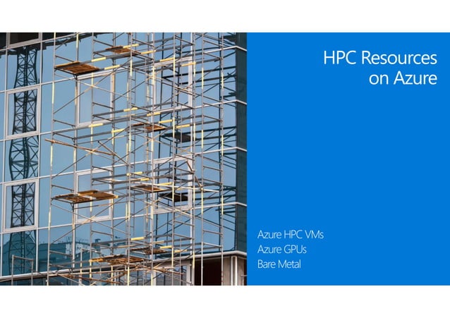 HPC on Azure for Reserach | PDF | Cloud Computing | Internet