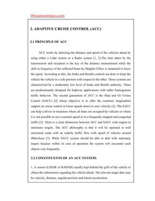 Cruise control devices | PDF