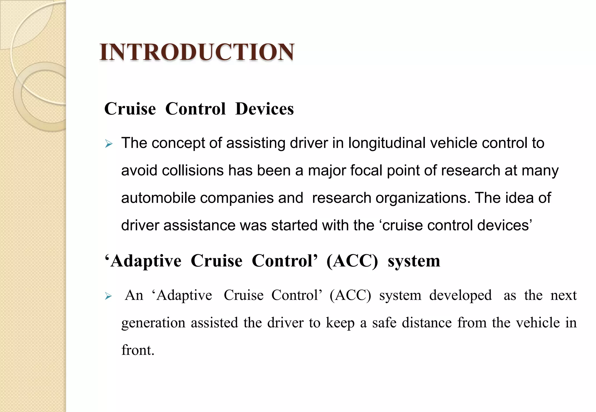 Cruise control devices | PPT