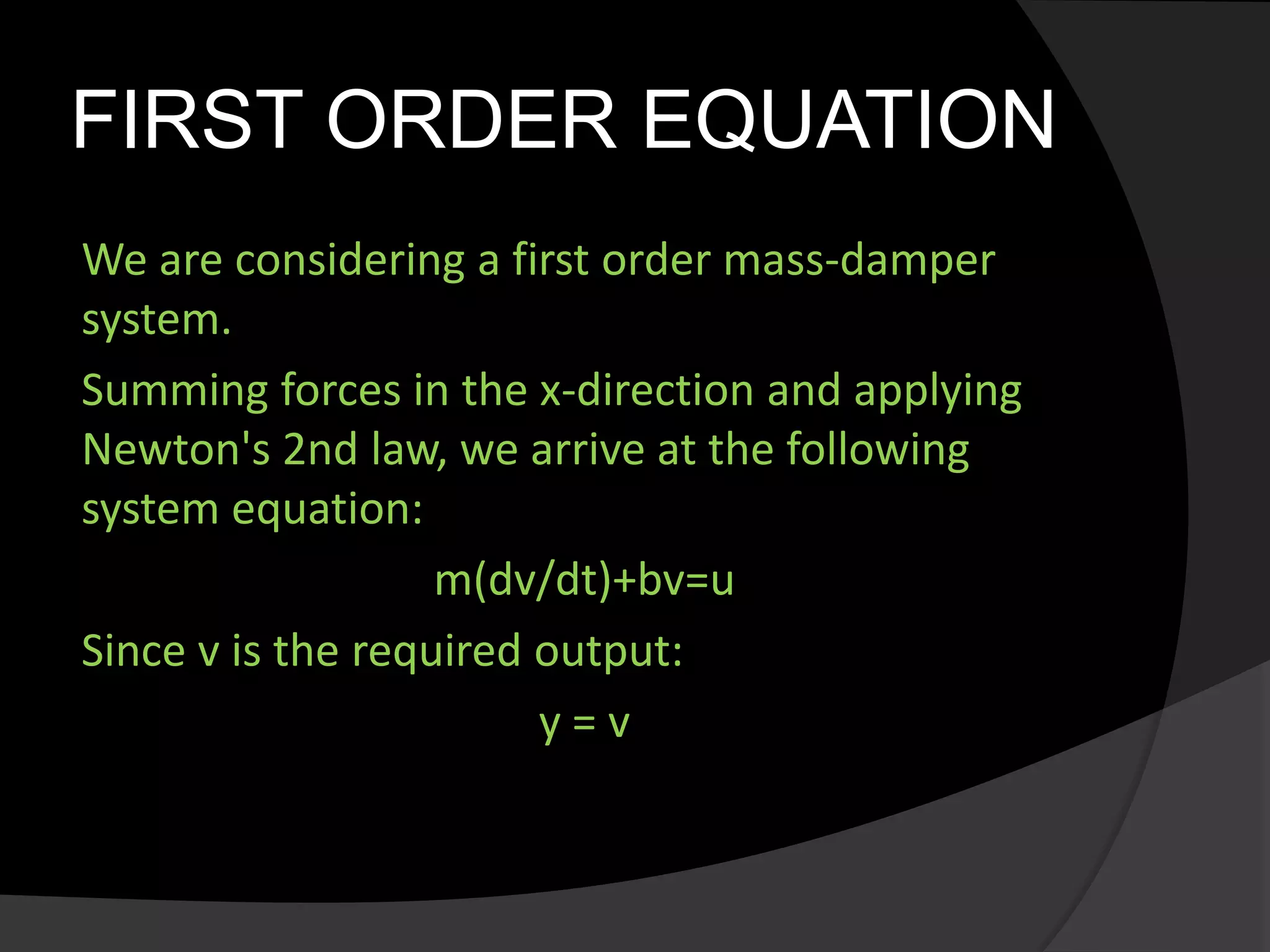 Cruise Control Simulation Using Matlab Ppt
