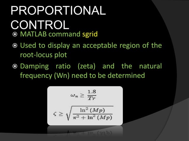 Cruise control simulation using matlab | PPTX