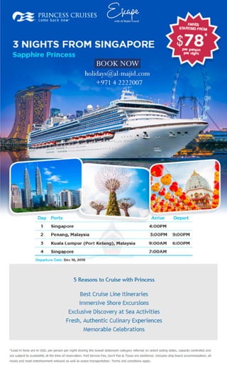 Cruise offer | PDF