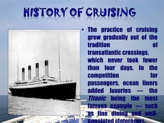 CRUISE OPERATIONS MANAGEMENT | PPT