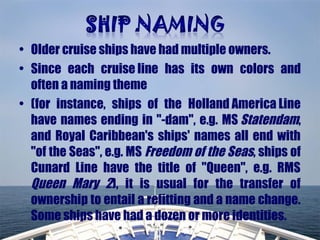 CRUISE OPERATIONS MANAGEMENT | PPT