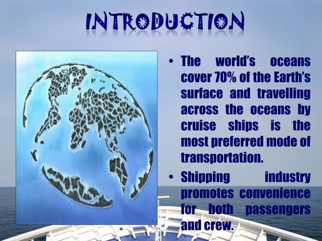 CRUISE OPERATIONS MANAGEMENT | PPT | Cruises | Travel Type