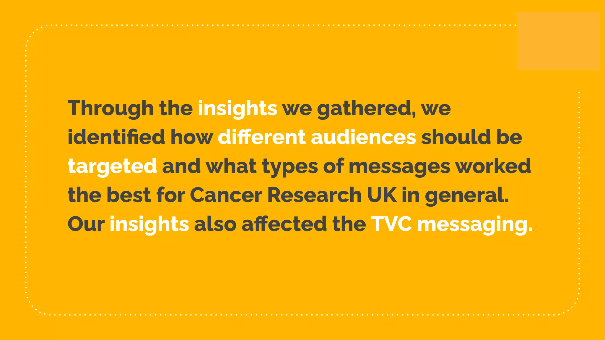 Cancer Research UK x Automated Creative | PDF