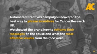 Cancer Research UK x Automated Creative | PDF
