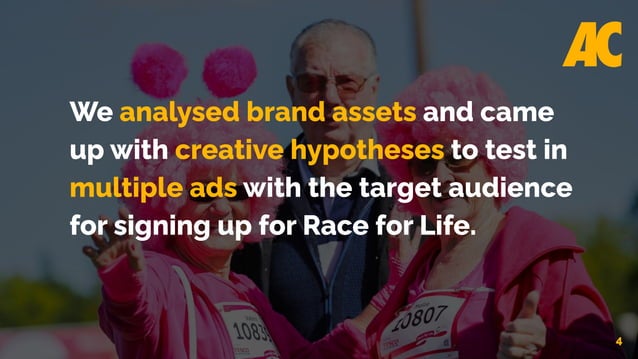 Cancer Research UK x Automated Creative | PPT