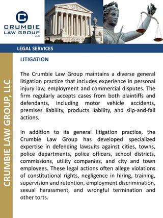 Crumbie Law Group Llc | PDF
