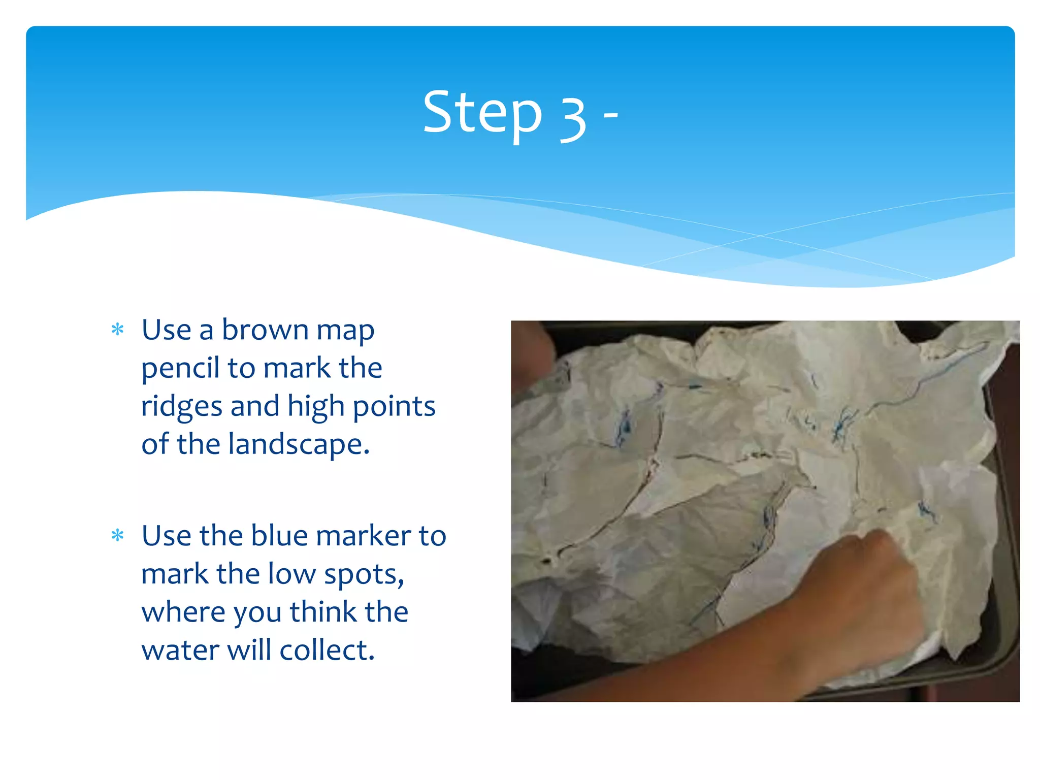 Crumpled Paper Watersheds | PPTX