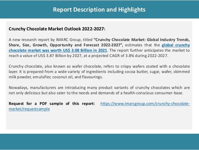 Crunchy Chocolate Market: Global Industry Trends, Share, Size, Growth ...
