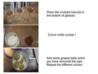 Crunchy grapes verrines | PDF