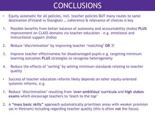 Promoting Equitable Learning: Changing Teachers and Systems | PDF