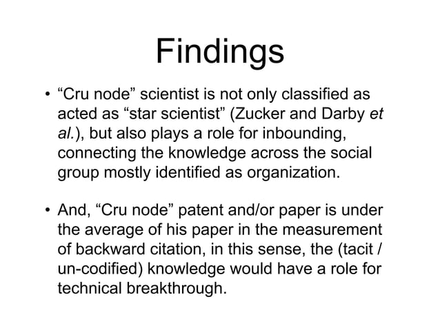 Crunode in technological development | PPT