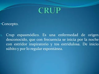 Crup | PPTX