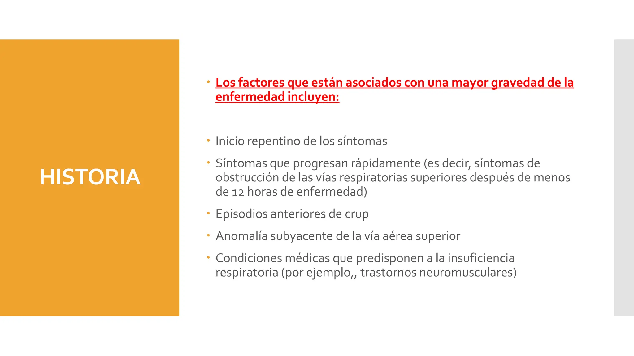 enfermedad de CRUP (Laringotraqueitis) en pediatria | PPTX