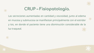 Crup pediatría | PPTX