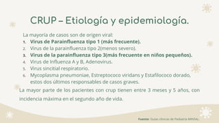 Crup pediatría | PPTX