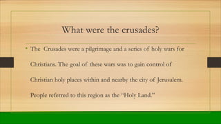 Crusades | PPTX