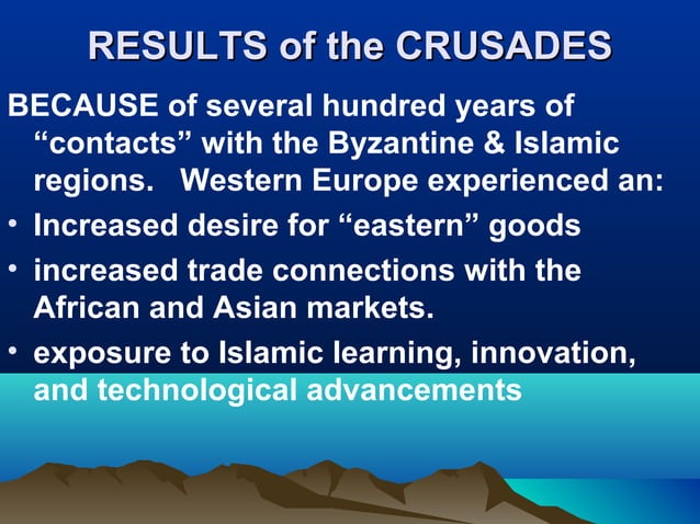 Crusades - Brief Look & Source analysis | PPT | Christianity | Religion ...