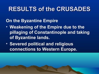 Crusades - Brief Look & Source analysis | PPT