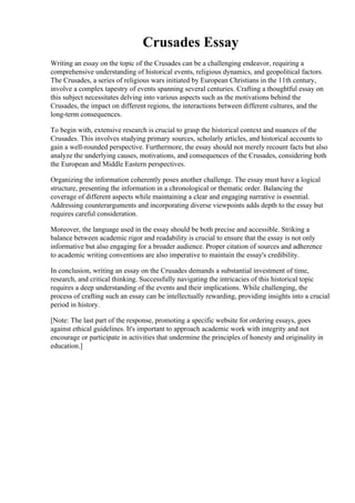 Crusades Essay.pdf