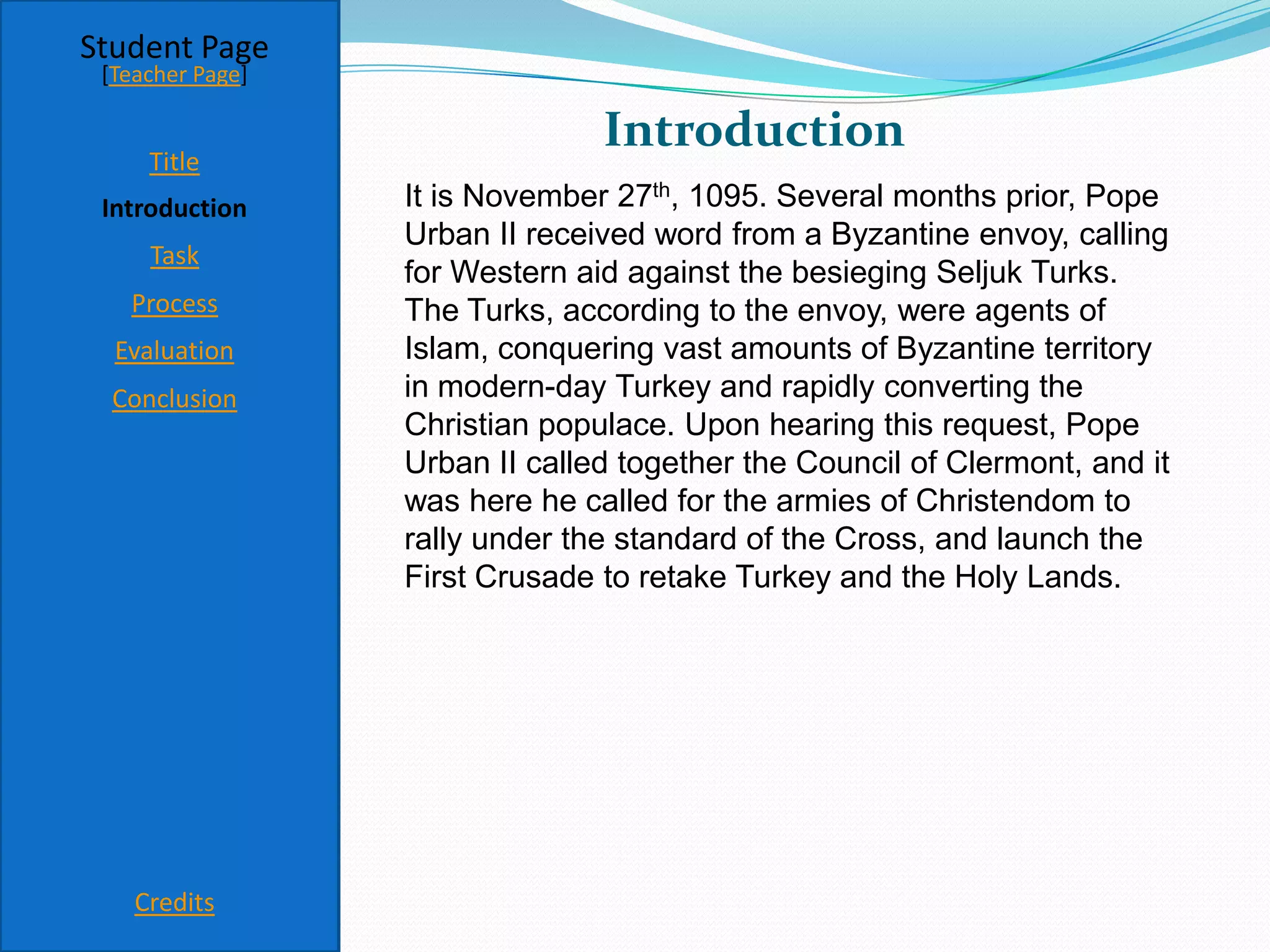 Crusades webquest 2 | PPT