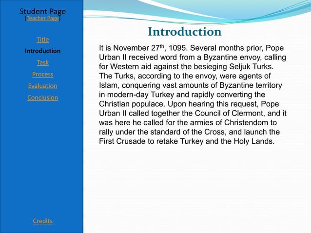 Crusades webquest 2 | PPT