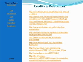 Crusades webquest 2 | PPTX