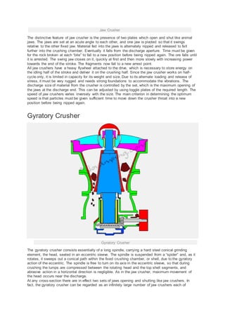 Crushing project | DOCX