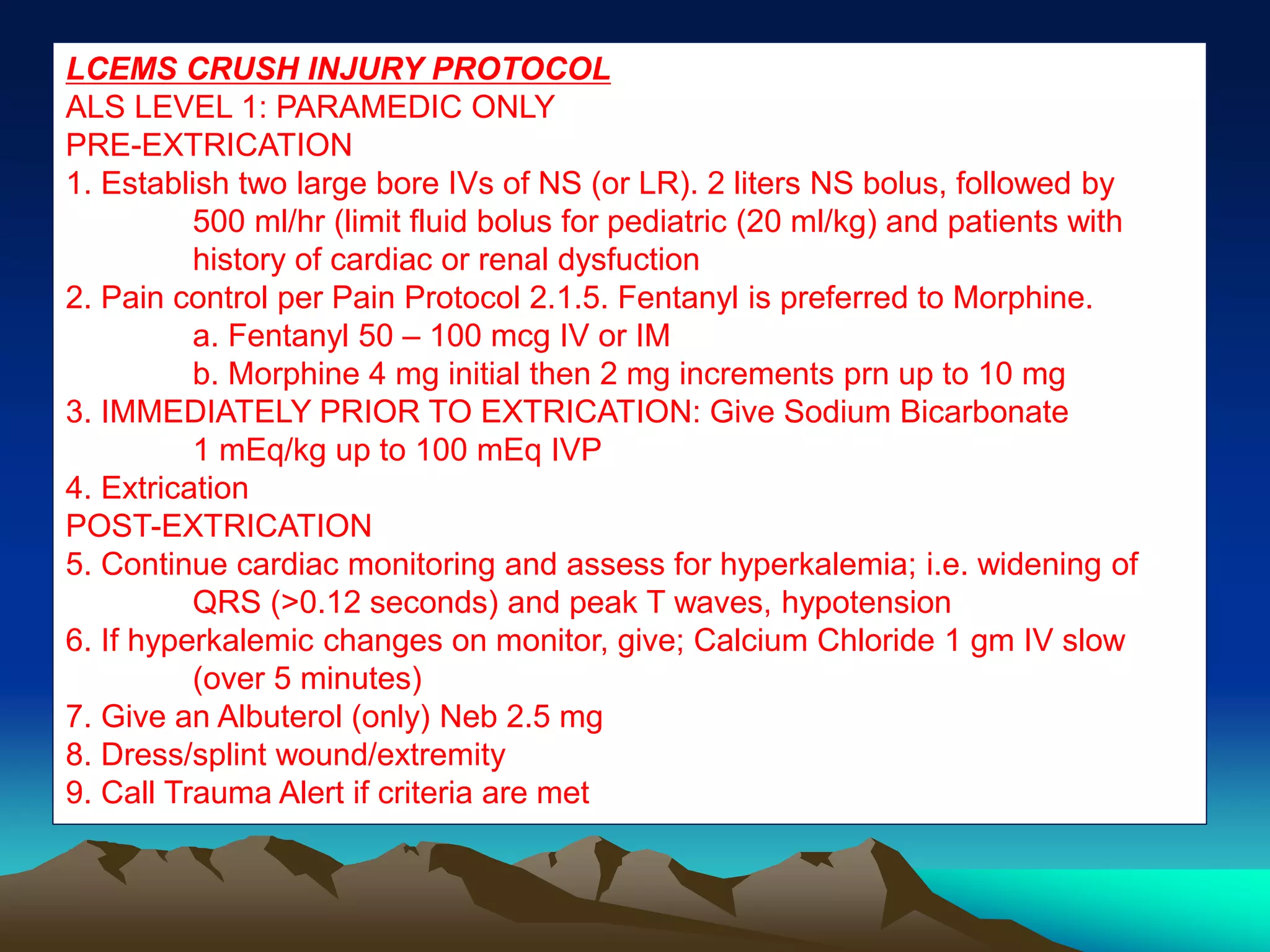 Crush injuries and rhabdomyolysis | PPTX