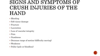 CRUSH INJURIES OF THE HAND.ppt