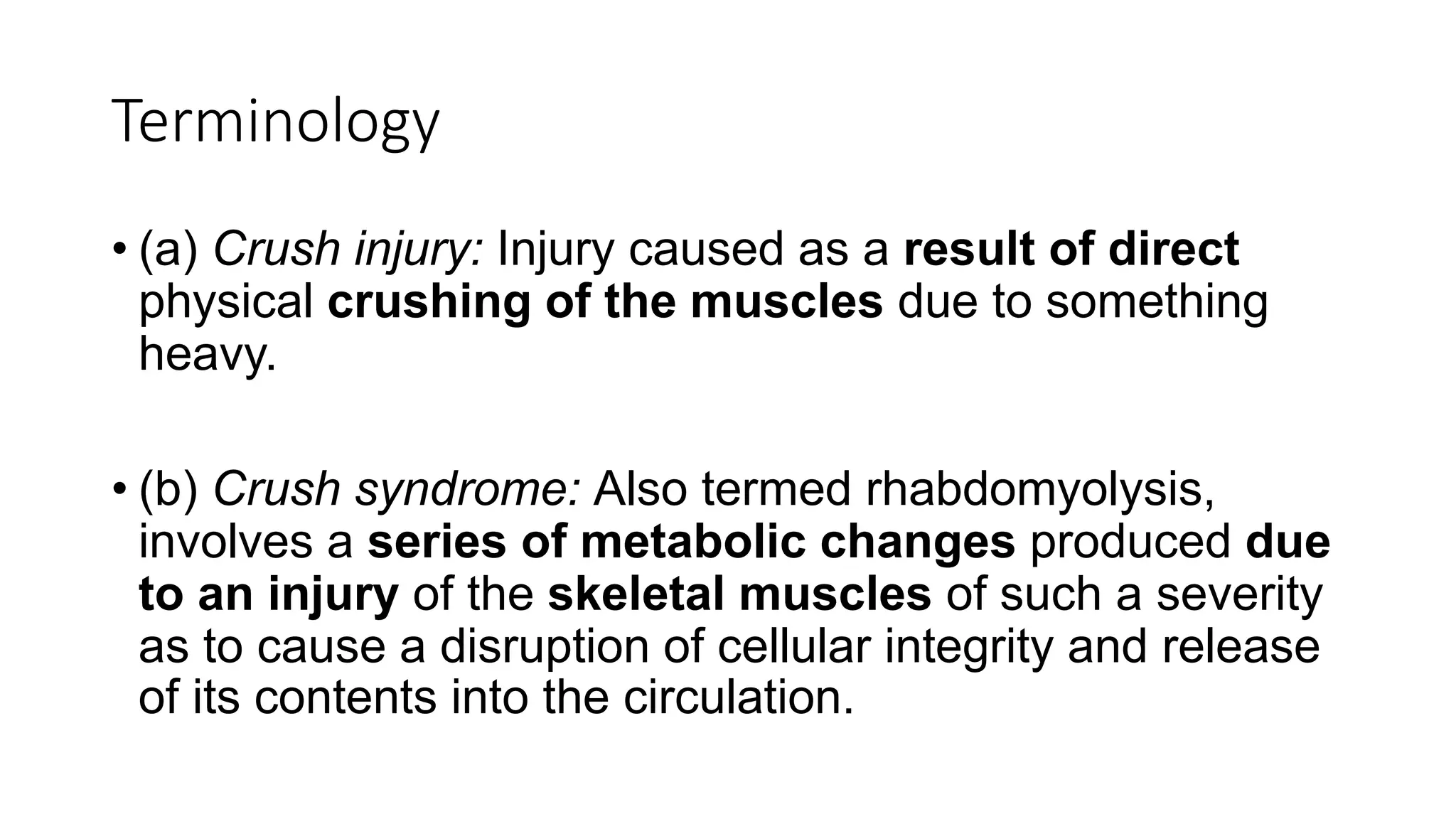 crush injury, Damage Control Orthopaedic vs ETC. | PPT