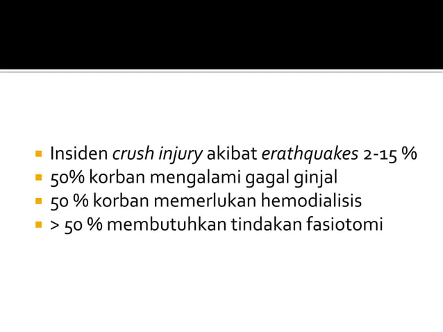 Crush syndroma | PPT