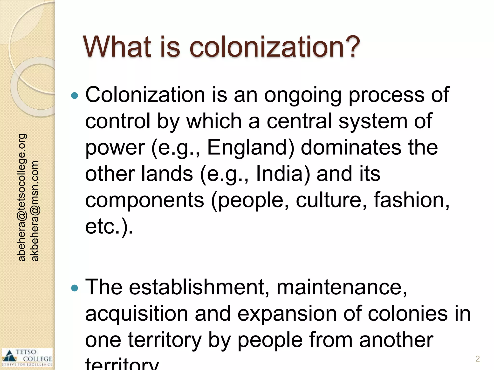 Robinson Crusoe and Colonialism, Capitalism, and Religious Themes | PPTX