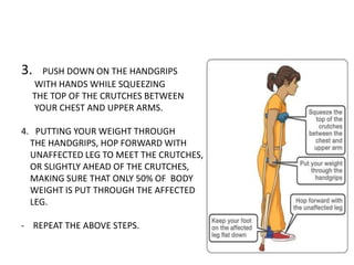 Crutch walking | PPTX