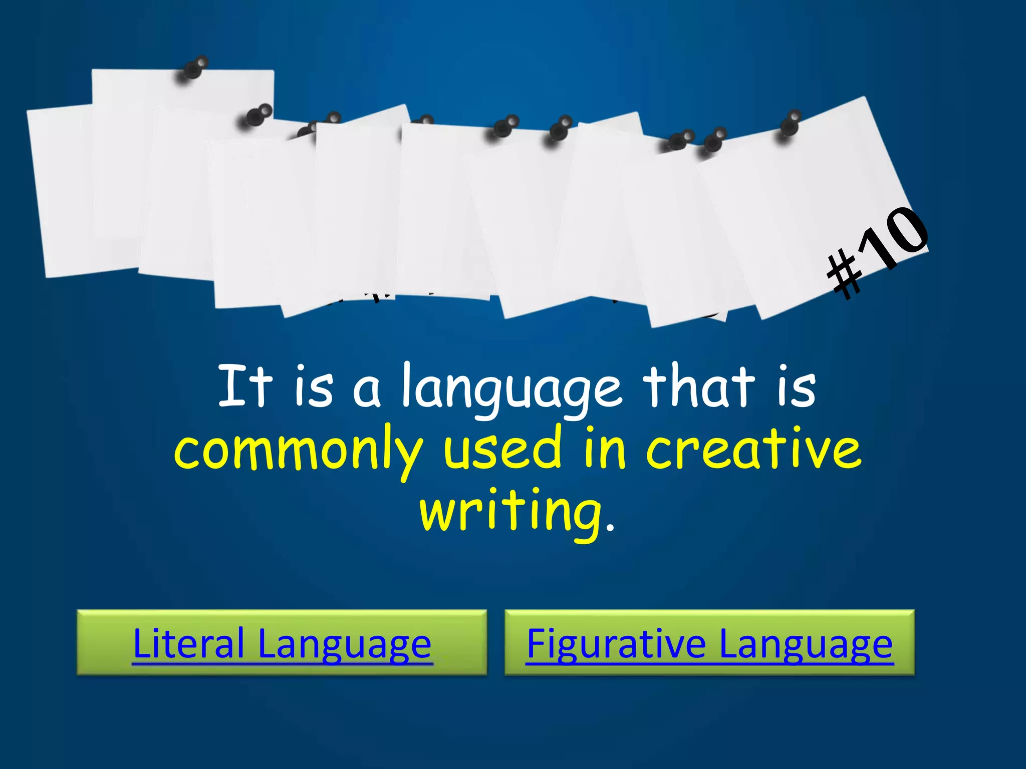 Literal and Figurative Language | PPTX