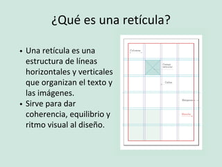 Organización y estructura de la retícula. | PDF