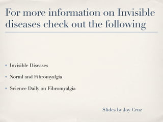 A look at an invisible disease | KEY