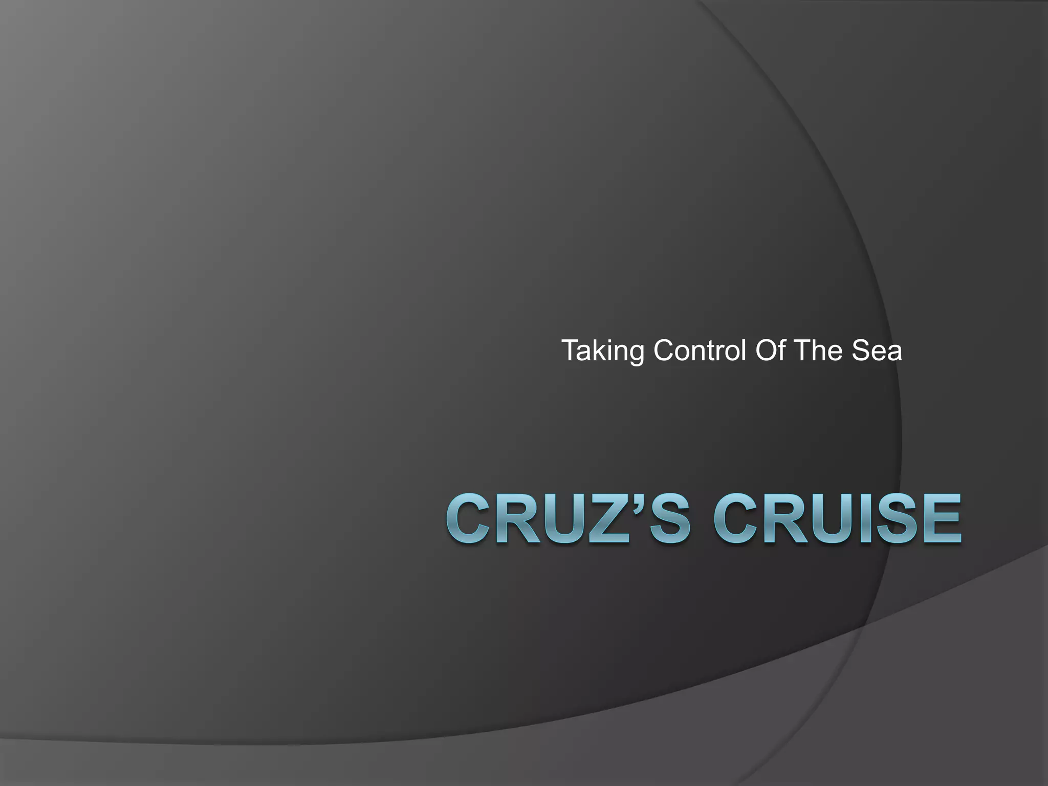 Cruz’s cruise | PPT