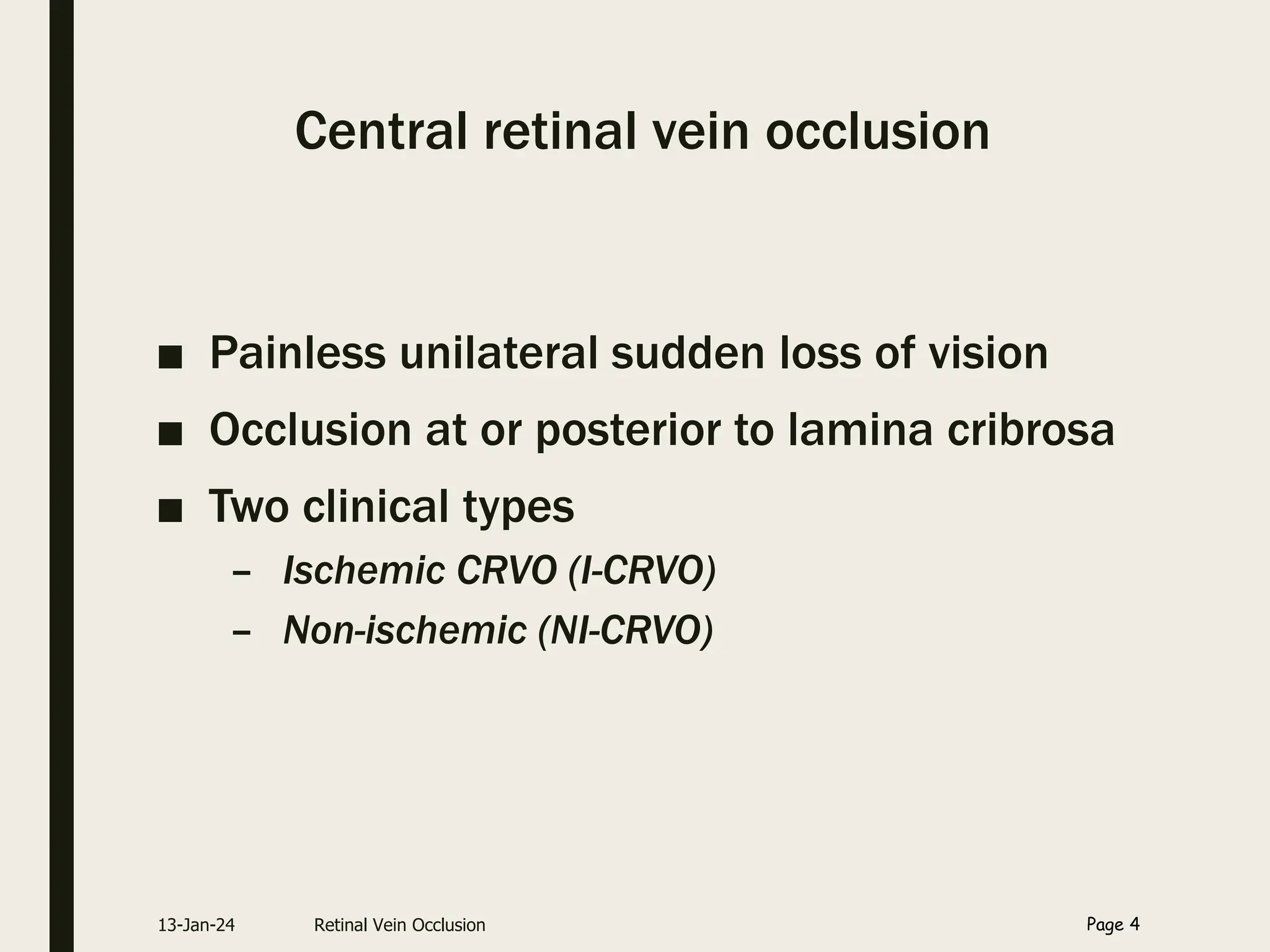 CRVO final.ppt